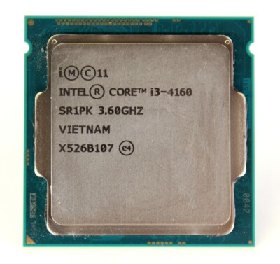 INTEL CORE i3 4160 (sr1pk) SOCKET 1150 | eBay