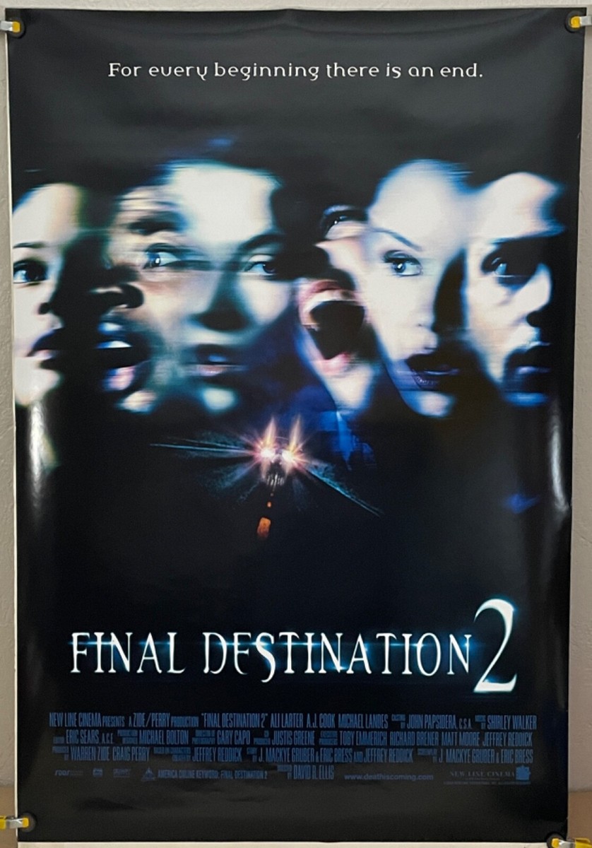 Final Destination 2 Poster FINAL DESTINATION 2 (2003) BLU RAY COVERS