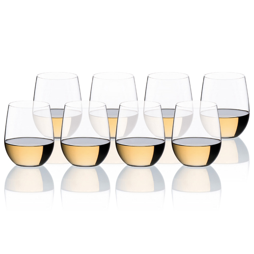 NEW Riedel O Series Viognier Chardonnay Pay for 6 Get 8 Pack | eBay