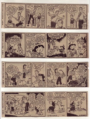 Priscilla's Pop by Al Vermeer - 27 daily comic strips - Complete July ...