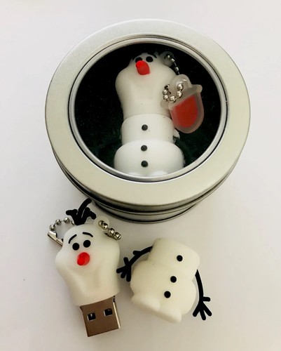 Frozen Olaf USB Flash Drives Cute 32G memory Stick With Gift Box Disney ...