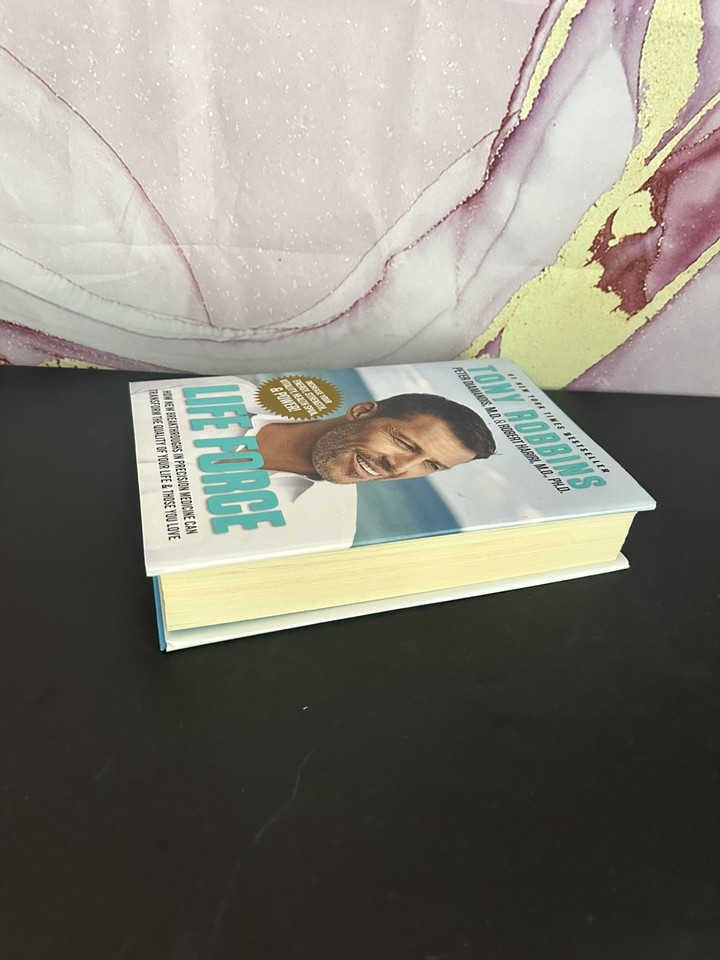 TONY ROBBINS - LIFE FORCE HARDCOVER BOOK | eBay