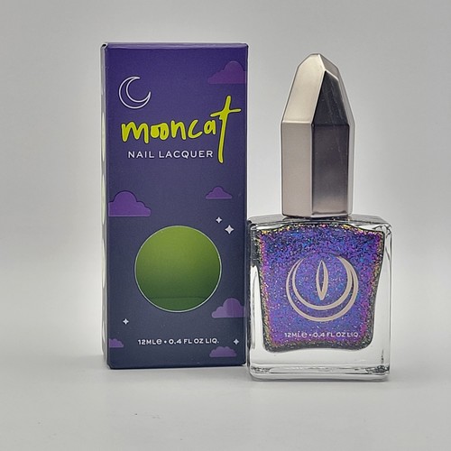 mooncat Nail Lacquer Polish - SUPERVILLAIN - Holographic Glitter 0.4oz ...