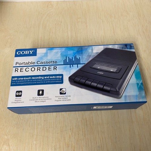Coby CVR-22 Portable Cassette Recorder NIB NEW IN BOX Tape | eBay