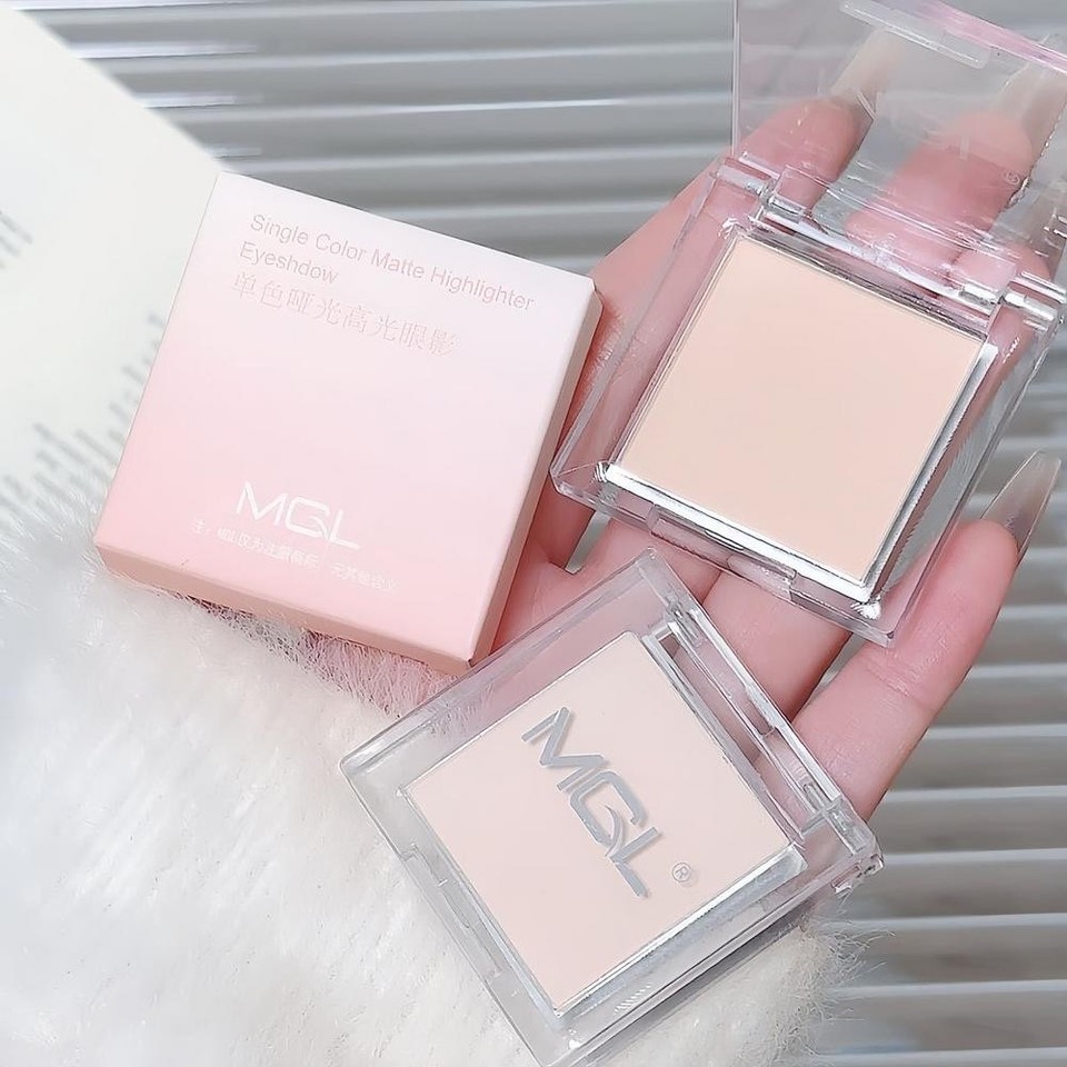 Monochrome Matte Highlight Eyeshadow Delicate and Durable Eye Shadow ...