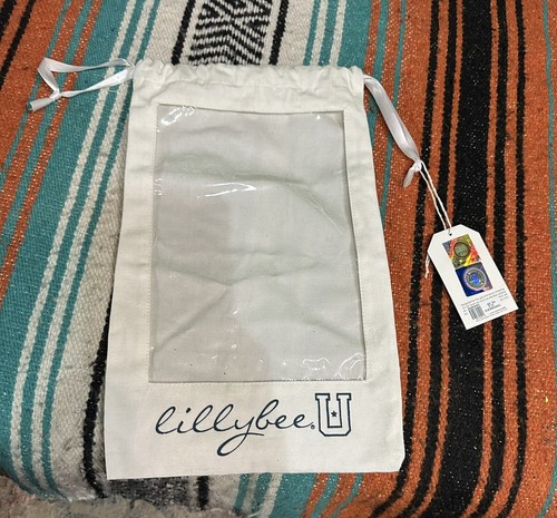 lillybee U Drawstring Clear Gameday Shoe Bag. Licensed Product. New ...