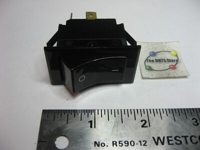 Rocker Switch Carling DPST 250VAC 10A - Used Pull Qty 1 | eBay