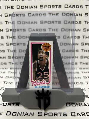 1980-81 Topps Separated Bill Cartwright #163 Rookie RC Scoring Leader ...