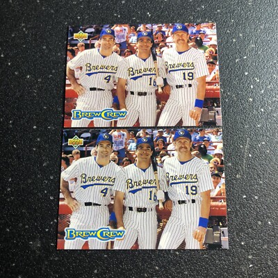 Molitor/Listach/Yount 1993 Upper Deck Baseball Teammates #43 MLB ...