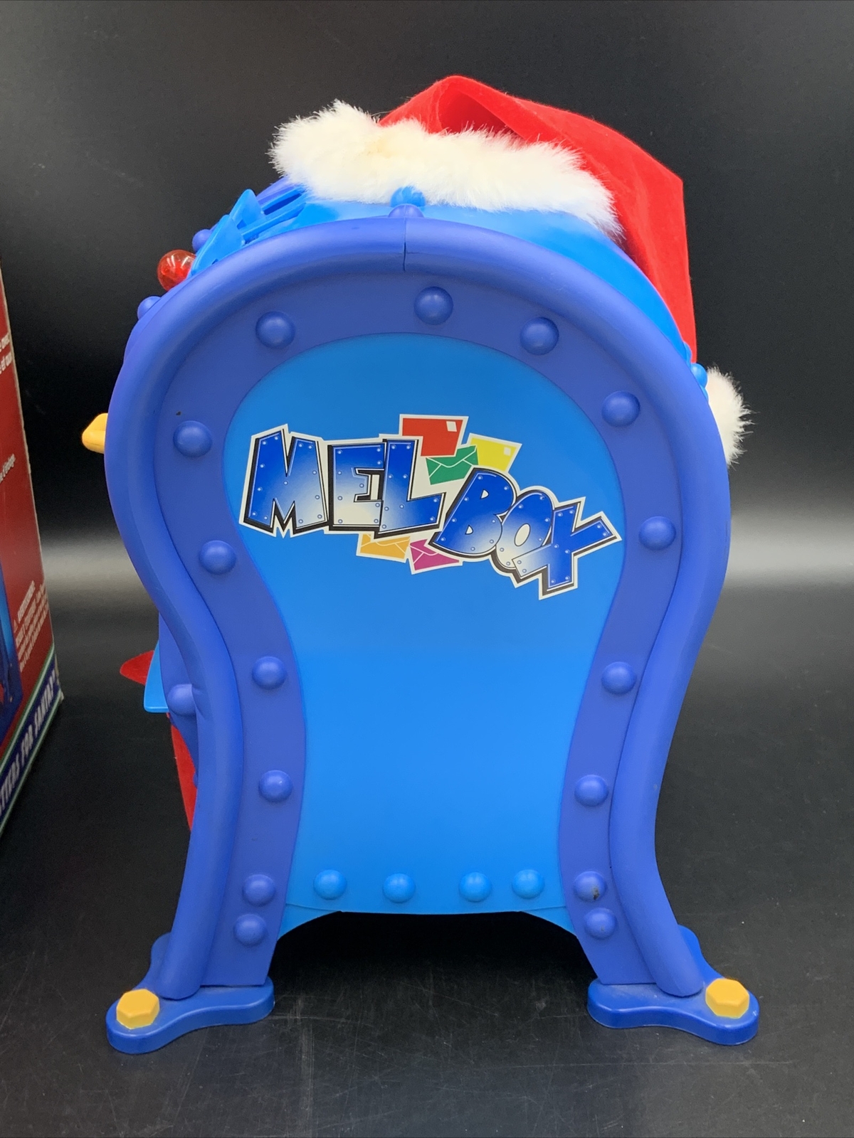 Melbox Singing Talking Mailbox Santa Christmas Telco 1999 Original Box ...