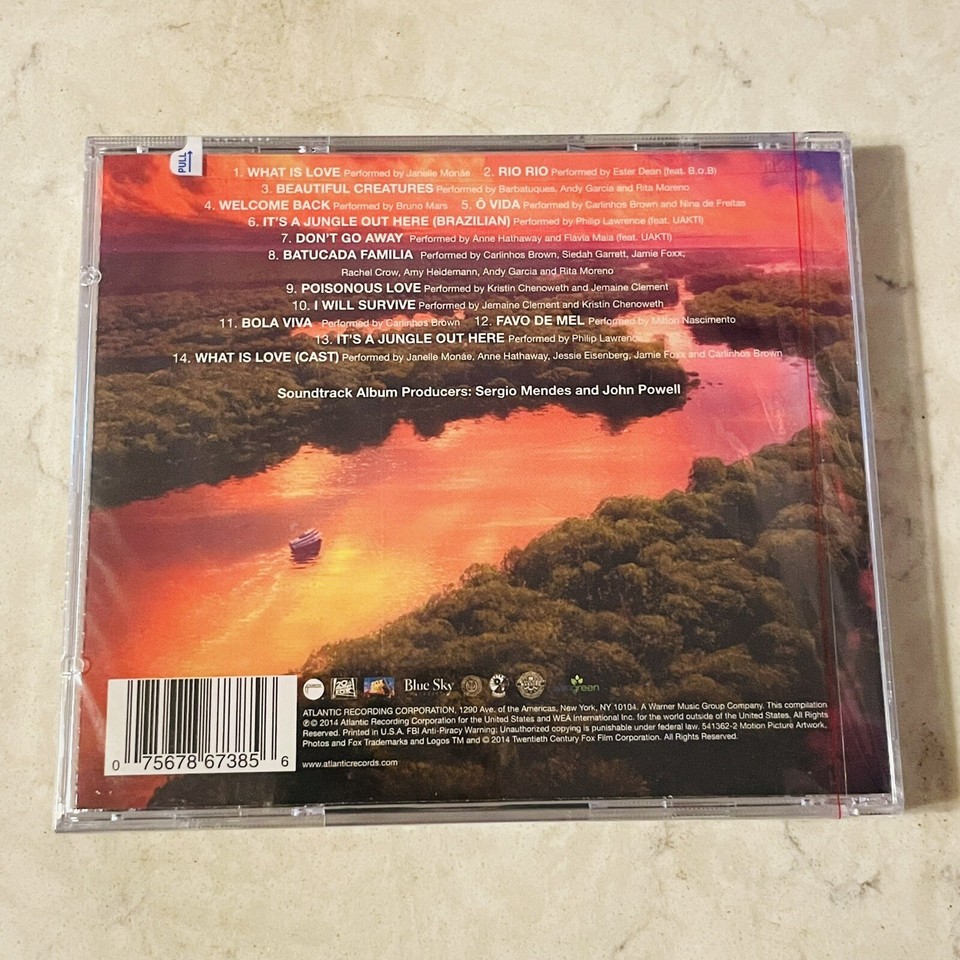 ORIGINAL SOUNDTRACK - RIO 2 [MUSIC FROM THE MOTION PICTURE] NEW CD ...