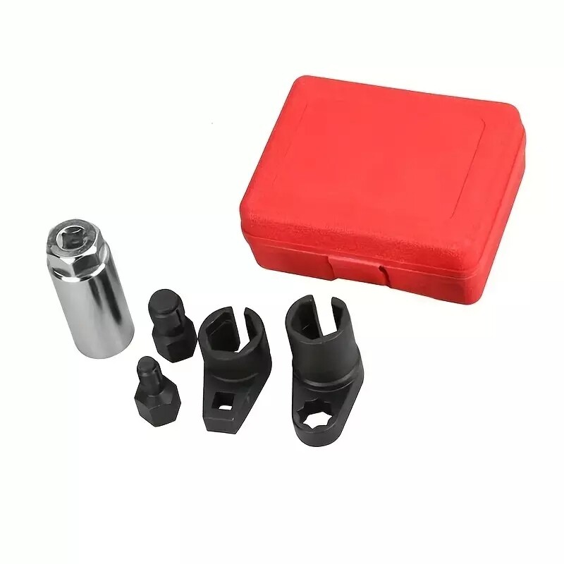 5pcs Oxygen O2 Sensor Socket Remover/Installer Thread Chaser Tool Set ...