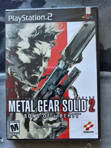 Metal Gear Solid 2 Sons Of Liberty PS2 Black Label Sealed NEW | eBay