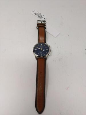 Fossil Men's Townsman Quartz Stainless Steel Leather Chronograph Watch ...