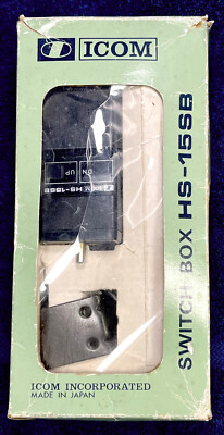 Icom HS-15SB PTT Switch Box Controller FOR HS-15 MIC microphone | eBay