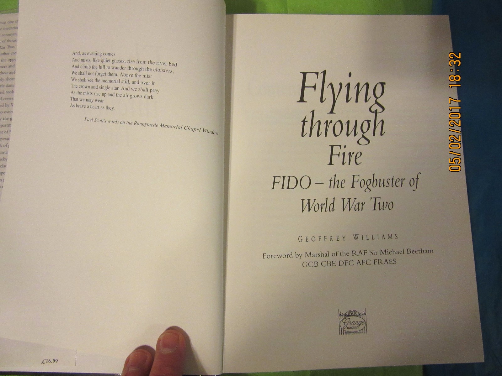 FLYING THROUGH FIRE WORLD WAR II BRITISH RAF AIRFIELD FOG MACHINE ...