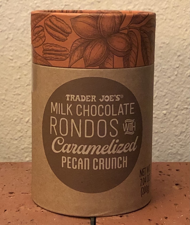 Trader Joe's Milk Chocolate Rondos with Caramelized Pecan Crunch ...