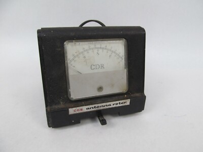 Vintage CDE Ham Radio Antenna Rotor Control Box | eBay