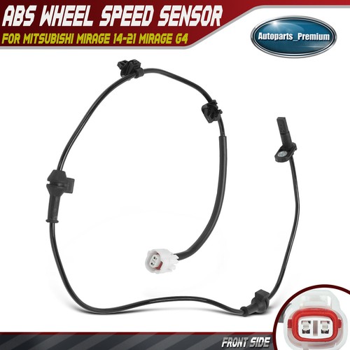 Front LH /RH ABS Wheel Speed Sensor for Mitsubishi Mirage 14-21 Mirage ...