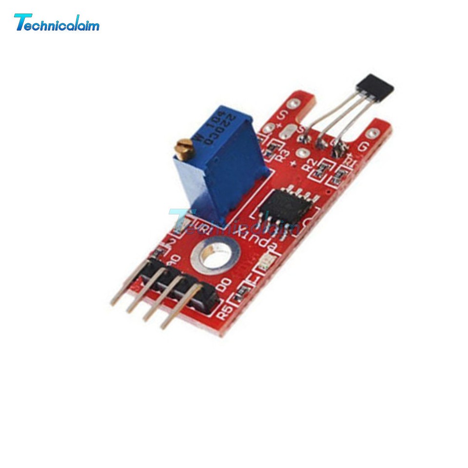 KY-024 Standard Linear Module Hall Magnetic Sensor Module For Arduino ...