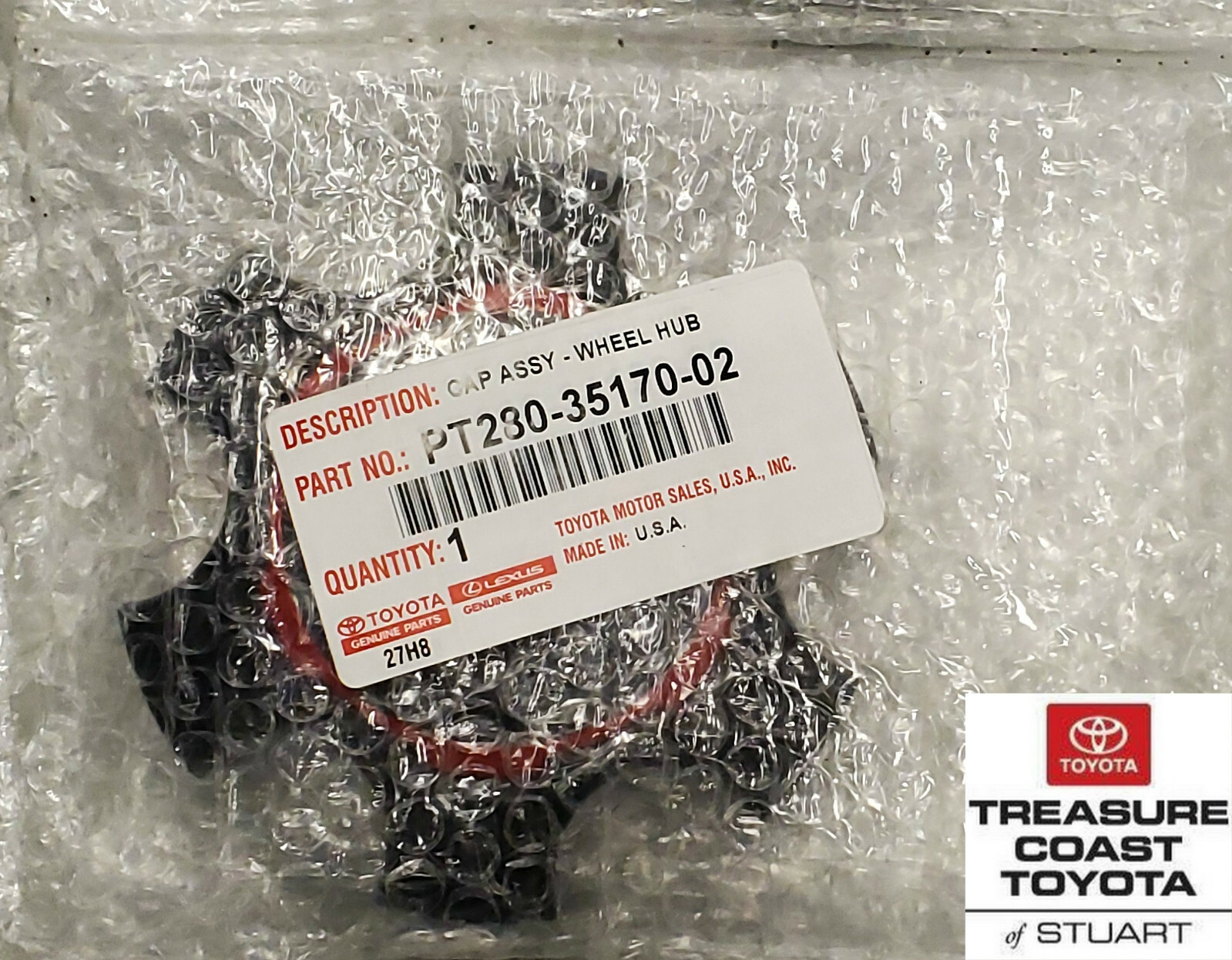Genuine Toyota Tacoma TRD Pro Special Edition Center Cap PT2803517002 ...