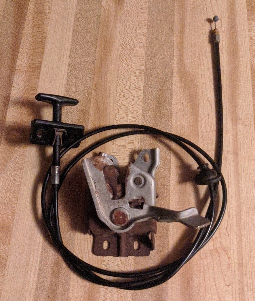 95 96 1997 Geo Metro Hood Latch Lever Assembly With Cable OEM | eBay