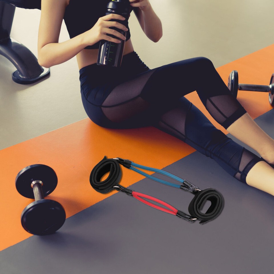 Reusable Elastic Duranble Professional Leg Resistance Band Ankle Strap ...