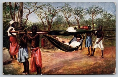 Africa Malawi Nyasaland Machila Teams Mobile Camp Rest Postcard, Y7 | eBay