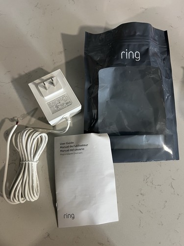 Ring Plug-In Adapter 2nd Generation for Ring Video Doorbells, White | eBay