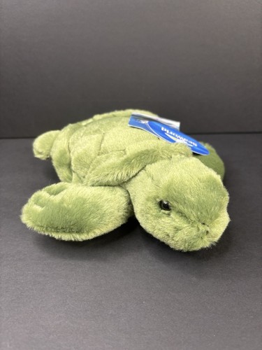 SeaWorld Plush Turtle 7”- Green Stuffed Animal With Tags | eBay