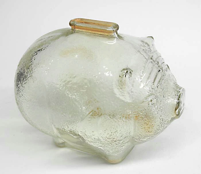 Glass Piggy Bank