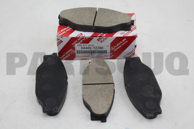 04465YZZ60 Genuine Toyota DISC,BRAKE PAD KIT 04465-YZZ60 | eBay