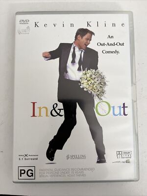 In & Out (DVD, 1997) Kevin Kline, Joan Cusack, Matt Dillon. Comedy ...