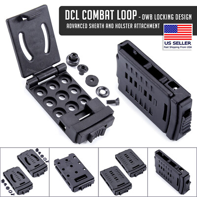 DCL Combat Loop Holster Attachment - OWB Locking Design - (1.50-1.75 inch) | eBay