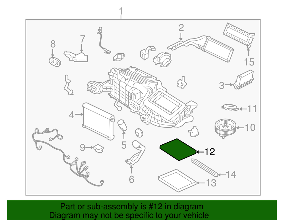 Genuine Jaguar Cabin Air Filter T2H34776 | eBay