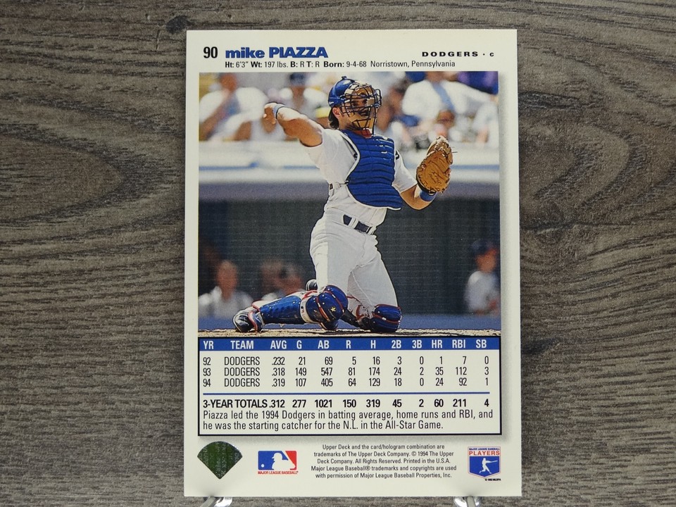1995 Collector's Choice SE Silver Signature #90 Mike Piazza | eBay