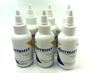 6 Bottles - Entrust 6800 Skin Barrier Powder w/ Pectin 1oz Ex. 2026-28 ...