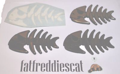 Lot Of 3 Pastafasarian Pirate Fish Emblems & Decal Flying Spaghetti ...