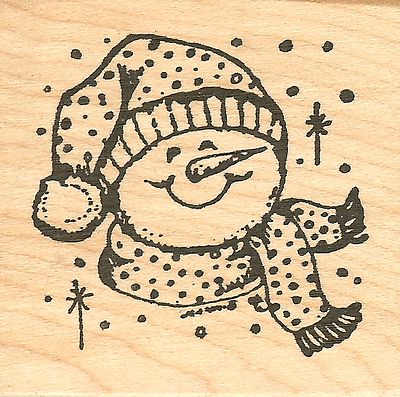 Snowman Face D, Wood Mounted Rubber Stamp NORTHWOODS - NEW, CC7667 | eBay