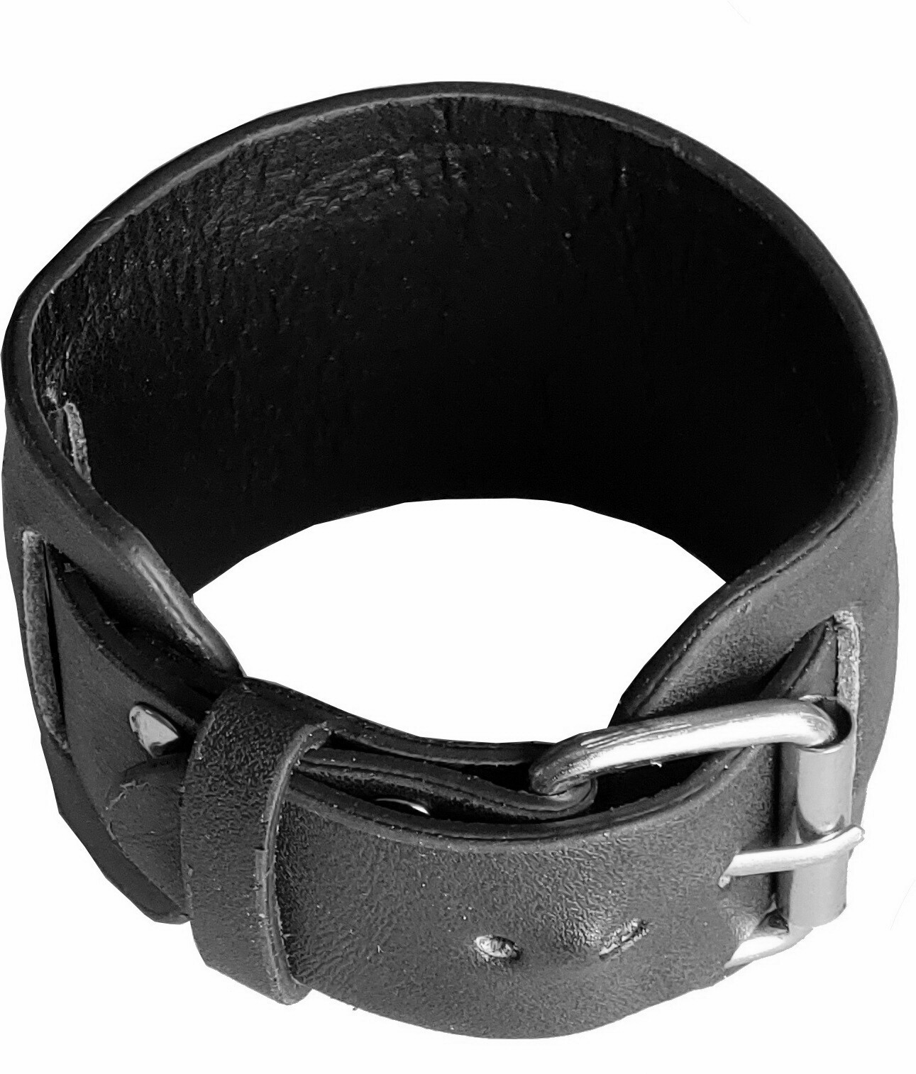 Masonic PAST Master BLACK Leather Belt Wristband Cuff Bracelet ...
