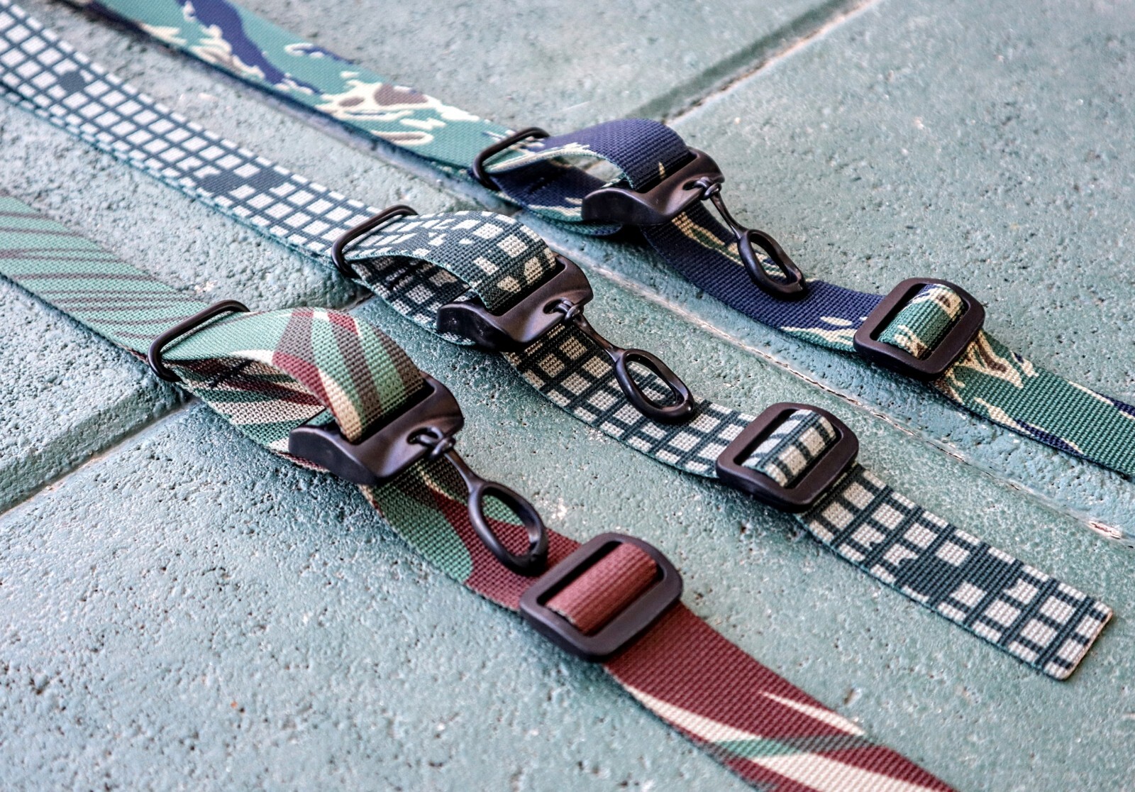 USA 55301 Mil-Spec 1" Webbing - Multicam, M81 Woodland, TIGER, DNC ...