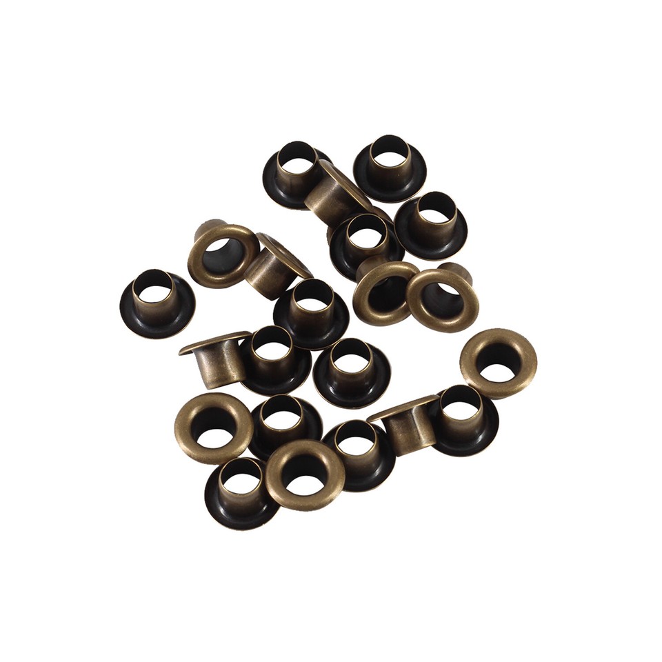 100pcs Long Barrel Eyelets Grommet with Washer 4mm 5mm 6mm 8mm 10mm ...