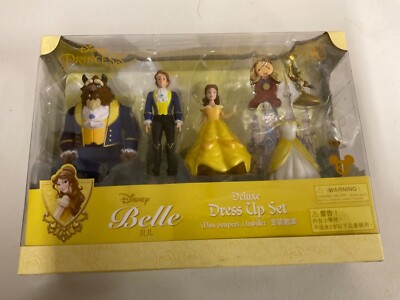 Disney Belle Deluxe Dress Up Figure Set NEW Collectible Rare S118 | eBay