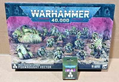 ⚔️ONE-CLICK - WARHAMMER 40K - DEATH GUARD BATTLEFORCE + DICE - NIB⚔️ | eBay