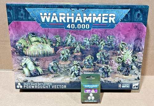 ⚔️ONE-CLICK - WARHAMMER 40K - DEATH GUARD BATTLEFORCE + DICE - NIB⚔️ | eBay