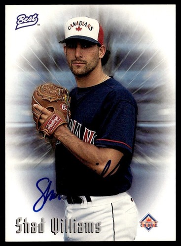 1997 Best #NNO Shad Williams Autograph Vancouver Canadians ANGELS | eBay