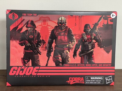 G.I. Joe Classified Series #110 Cobra Hiss Fire Team 788 Hasbro New in ...