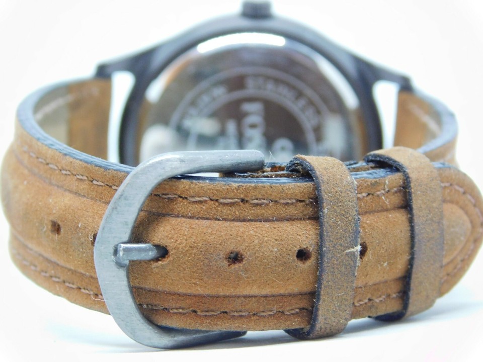 Fossati FL-011 Genuine Leather Quartz Analog Unisex Watch | eBay