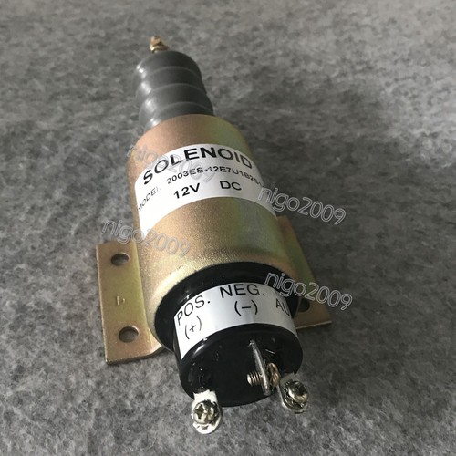 Fuel Shut off Stop Solenoid Valve 2003ES-12E7U1B2S1A 12V for Diesel ...