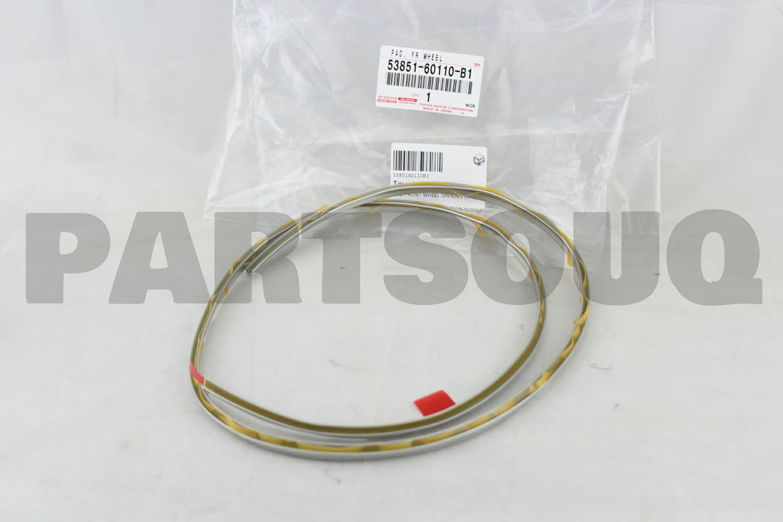 5385160110B1+Genuine+Toyota+Pad+Front+Wheel+Opening+Extension+No.1 for ...